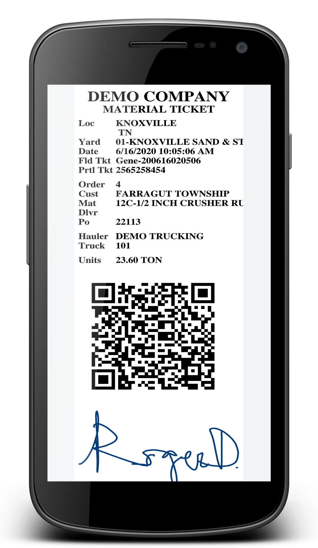 Mobile Ticketing | Fast-Weigh